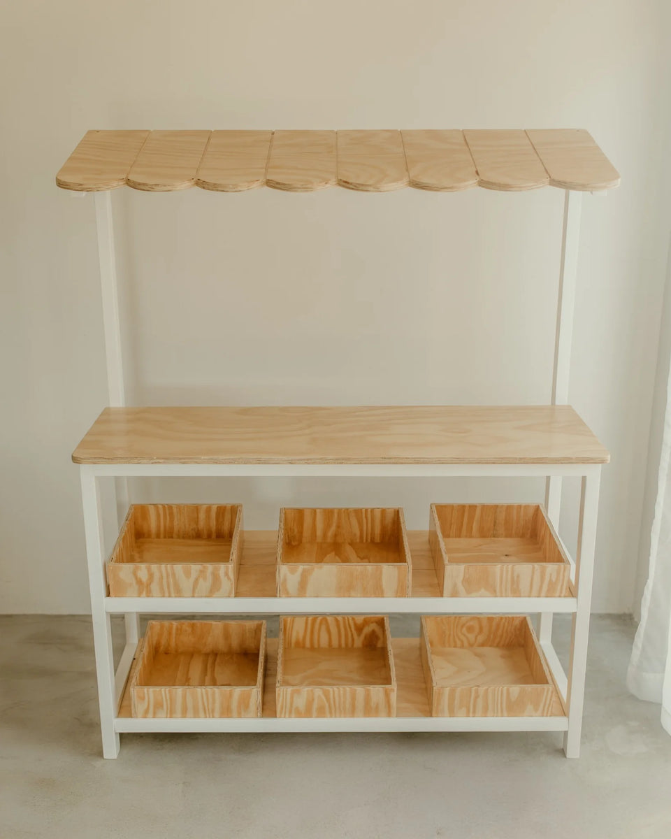 Wooden Market Stall (Kids Play Shop) | Grandpa’s Workshop – Grandpa's ...